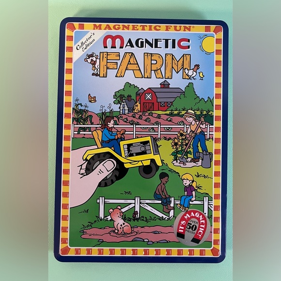 Toys | Magnetic Farm Theme Collectors Edition Travel Tin Toy Magnets ...